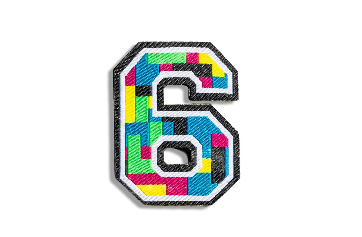 Rabble Number Patch - 6 – Rabble Clothing