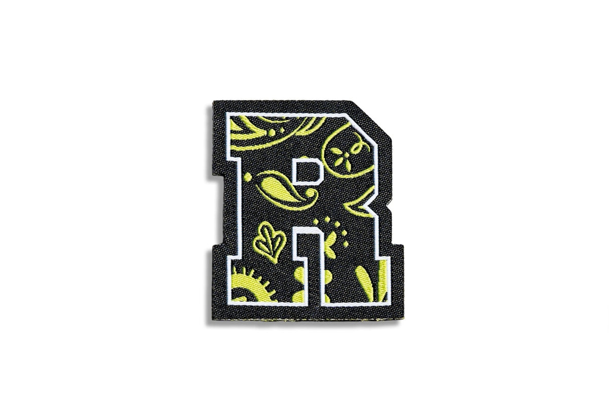 Rabble Alphabet Patch - R – Rabble Clothing